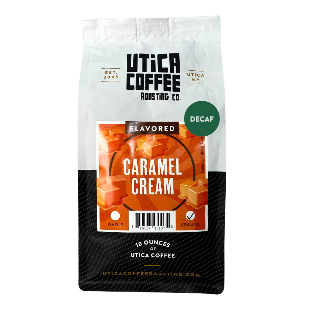 Decaf Caramel Cream – Utica Coffee Roasting Co.