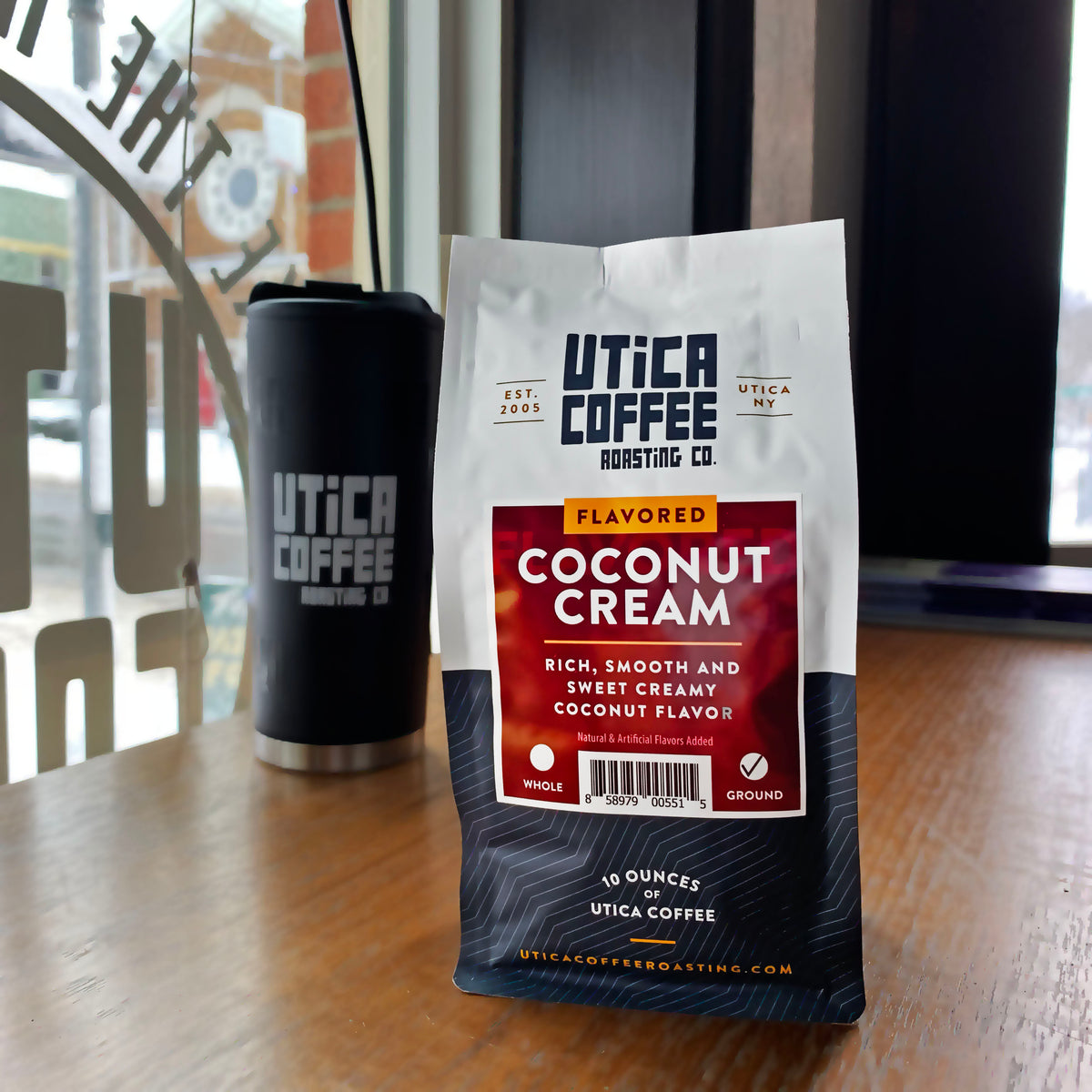 Coconut Cream Flavored Coffee | Utica Coffee Roasting Co.